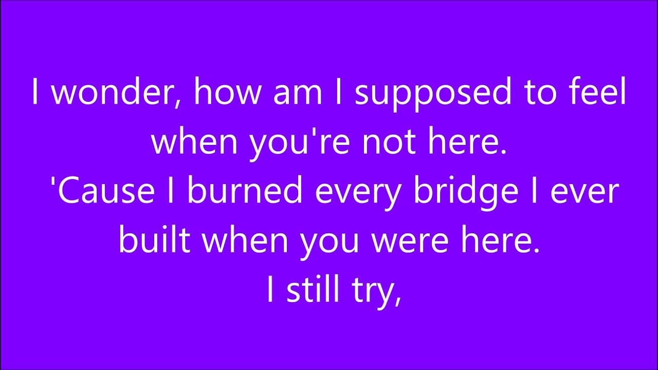 Paramore - Thats What You Get - Lyrics - YouTube