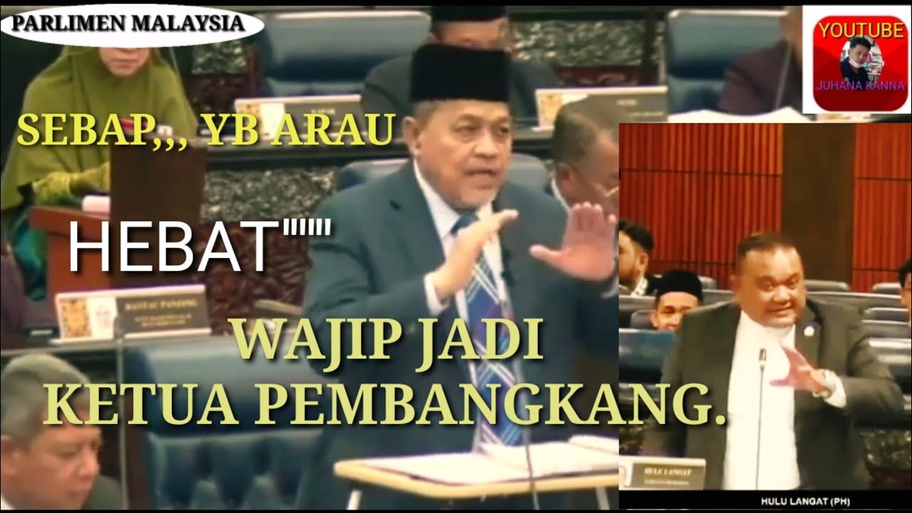 yb shahidan' ahli parlimen arau, layak jadi ketua pembangkang - YouTube