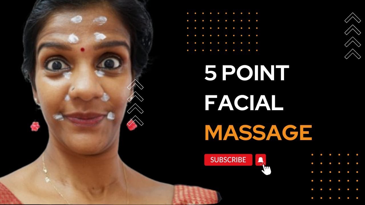 5 Point Facial Massage For Anti-aging Depuffing Face - YouTube