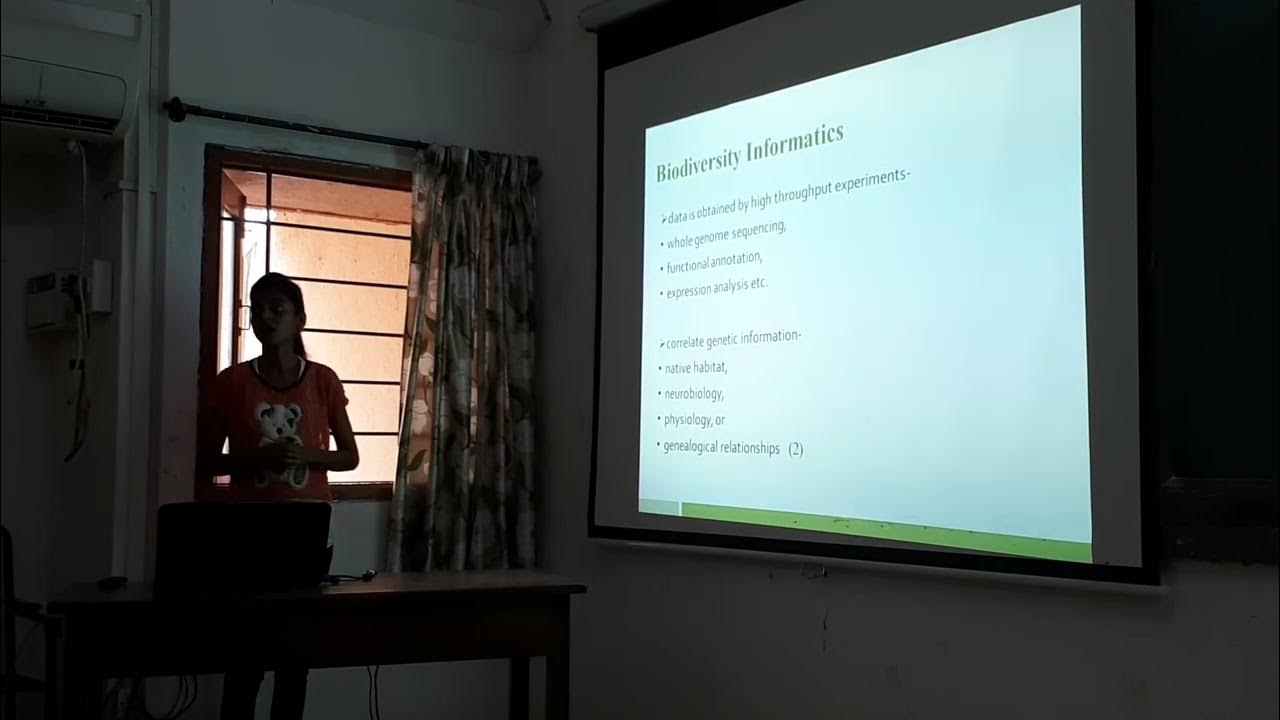 Seminars by MSc students offering my Bioinformatics and Chemoinformatics course Goa University ...