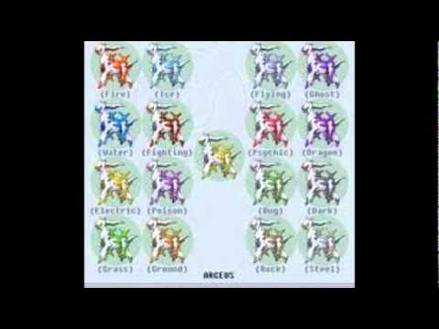 all arceus forms - YouTube