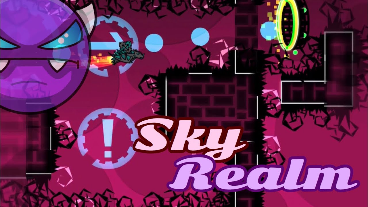 Sky Realm 100% by: TheRealDarnoc Geometry Dash - YouTube