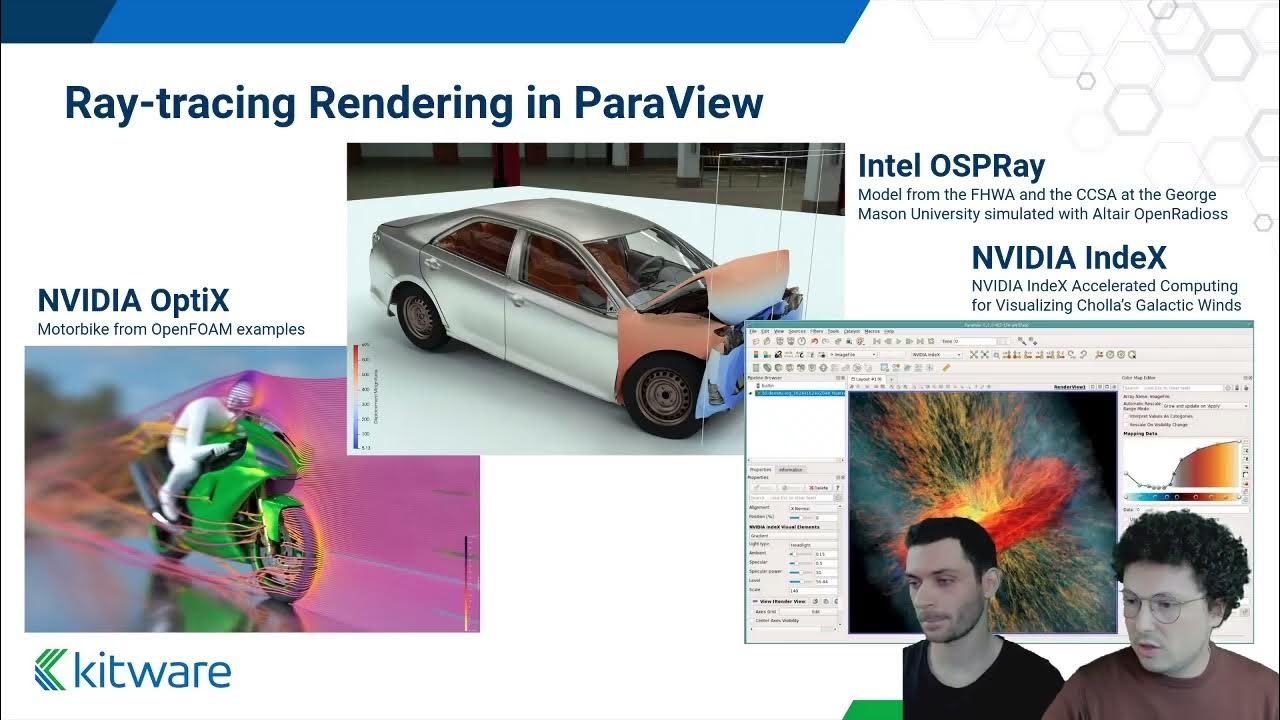 Advanced rendering of scientific data using ray-tracing in ParaView - YouTube