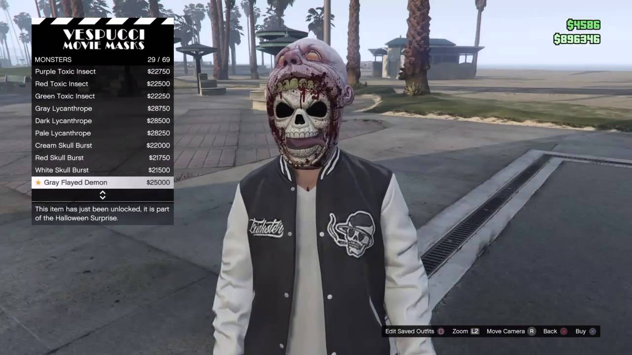 GTA Online Halloween Suprise Update - All NEW MASKS - YouTube