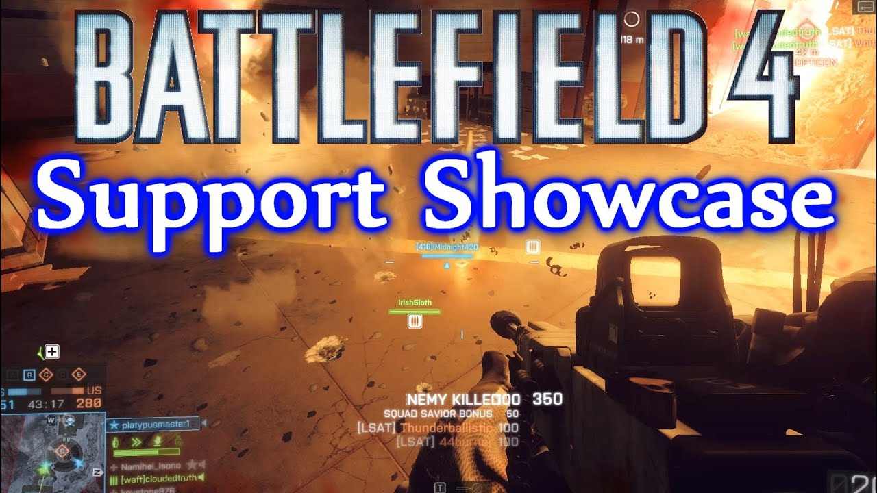 Battlefield 4 Support Showcase: Operation Locker Support Guide (BF4 ...