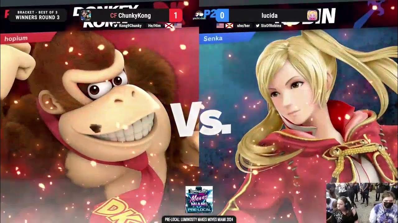 ChunkyKong (Donkey Kong) vs. Lucida (Robin) - Luminosity Makes Moves Miami Pre-Local | 30 Oct ...