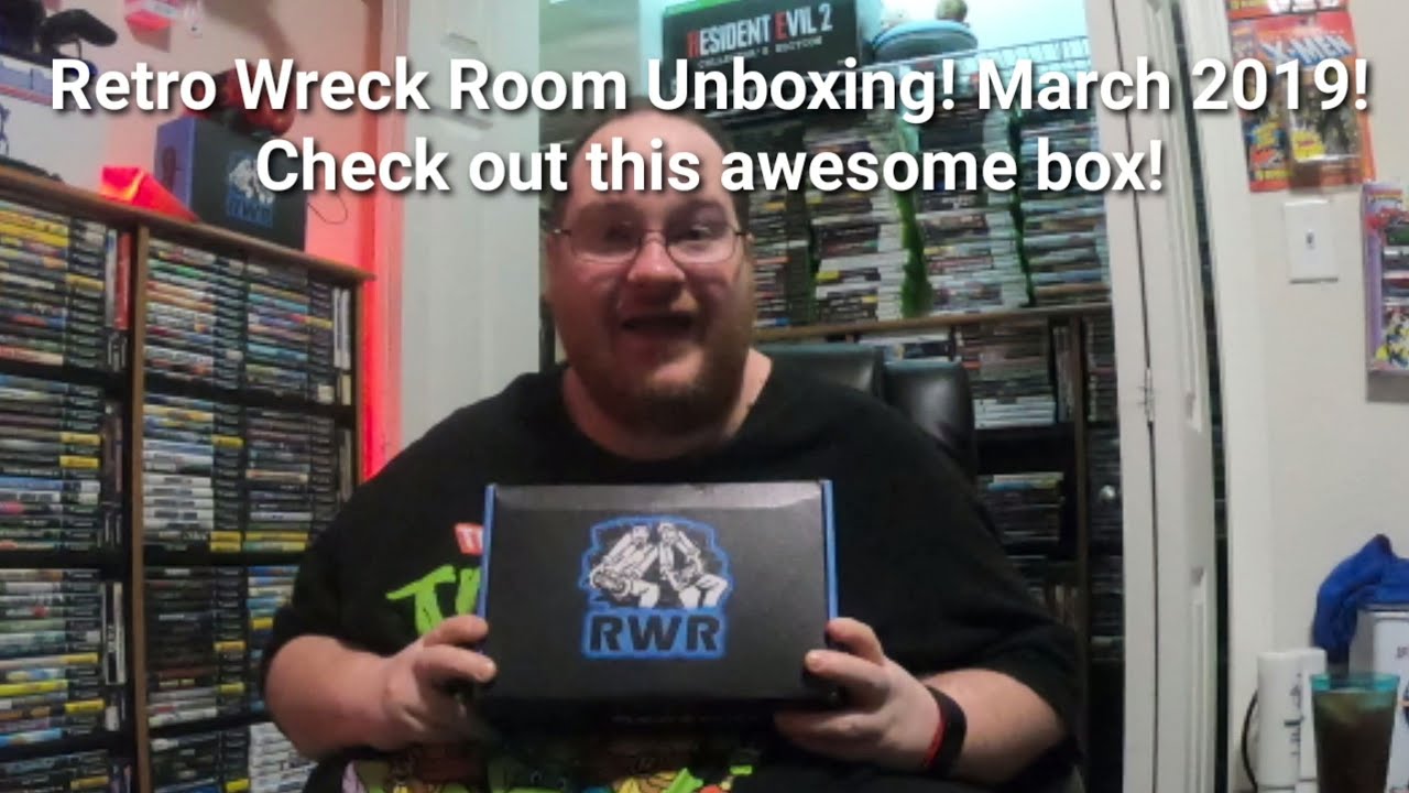 Retro Wreck Room Unboxing! March 2019! Check out this awesome box ...