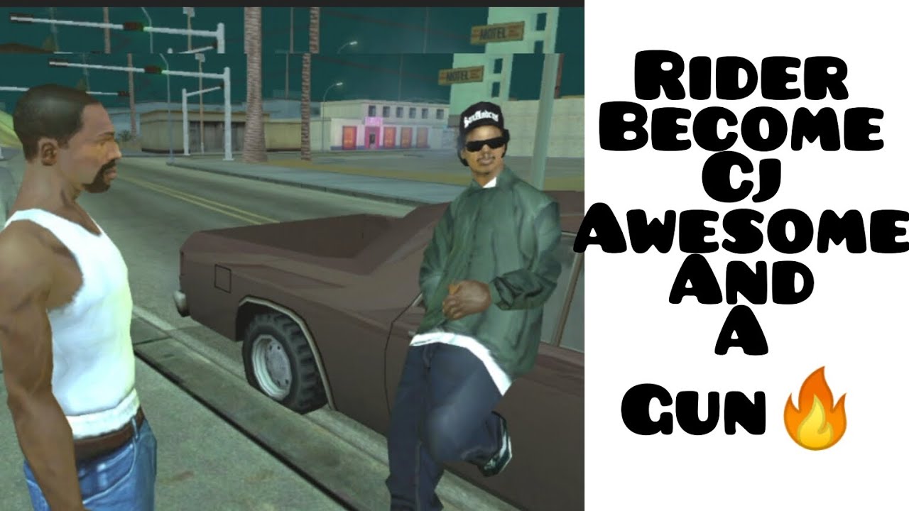Rider make CJ Awesome and a gun🔥#2nd #gta #sanandreas #viral #gaming # ...