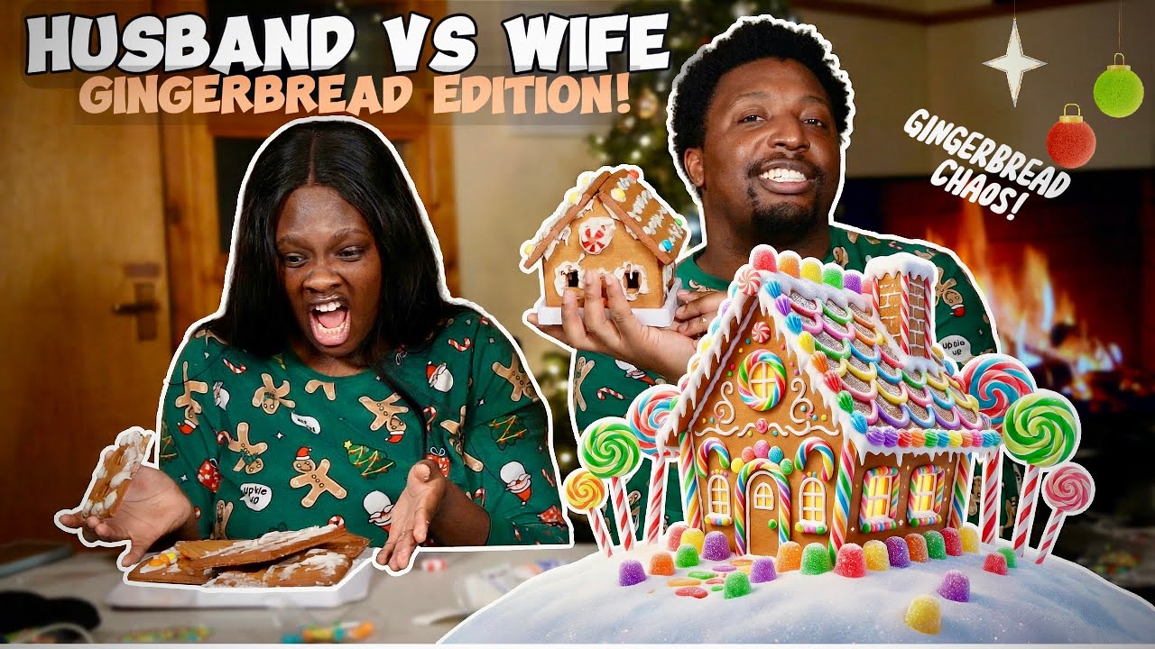 GINGERBREAD CHALLENGE TURNED INTO CHAOS 🤯 - YouTube