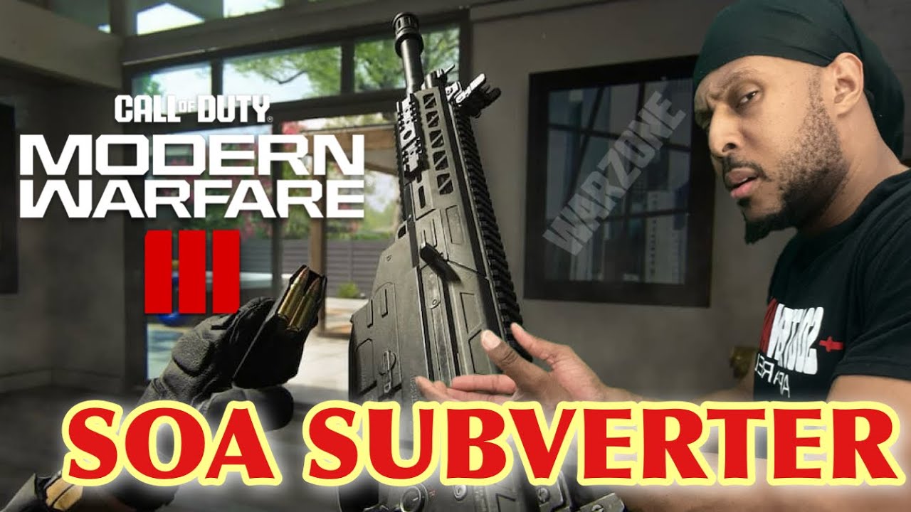 Unlock & Dominate With The SOA SUBVERTER LIVE!! Warzone 3 *NEW* Meta ...