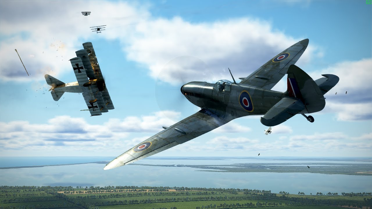 World War I Planes fighting Against World War II Planes! Epic Air ...