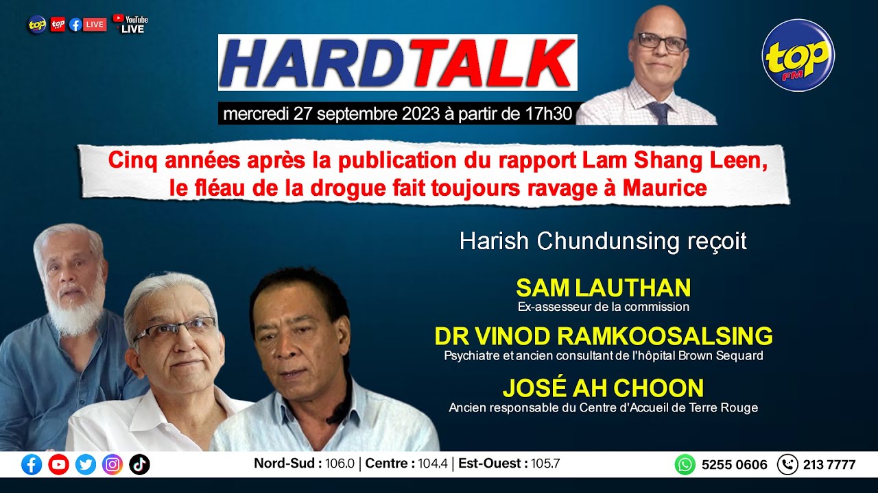 HARDTALK : Cinq années après la publication du rapport Lam Shang Leen ...