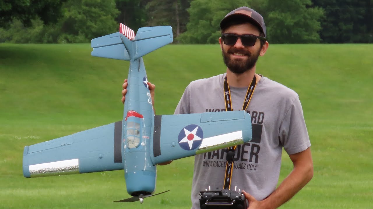 eFlite Grumman Wildcat Flite Fest 2025 Day 1 - YouTube