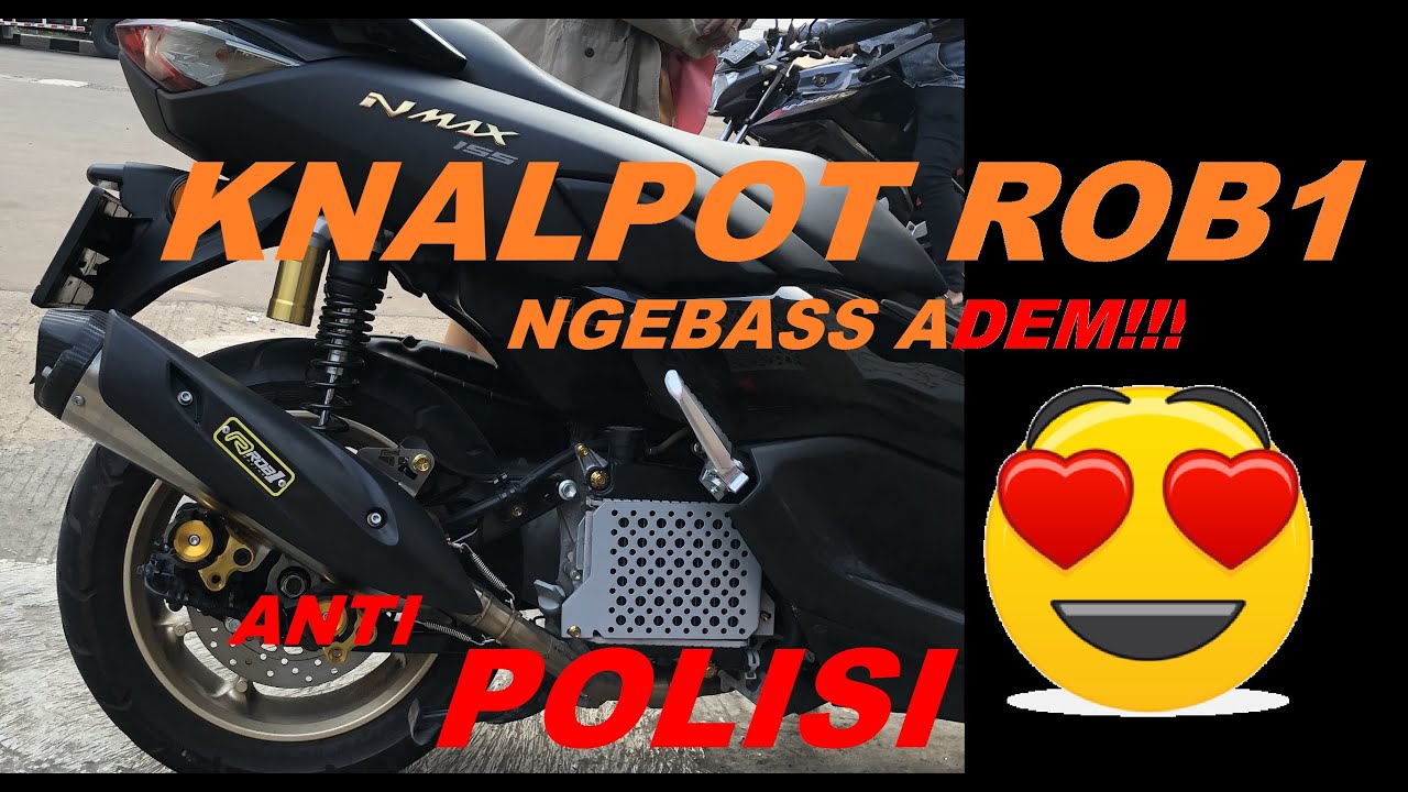 Knalpot Rob1 All New Nmax 2020 - YouTube