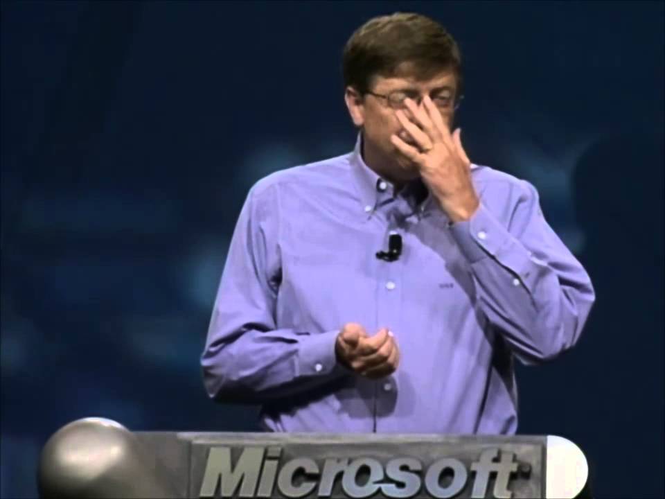 PDC 2001 Keynote with Bill Gates - YouTube