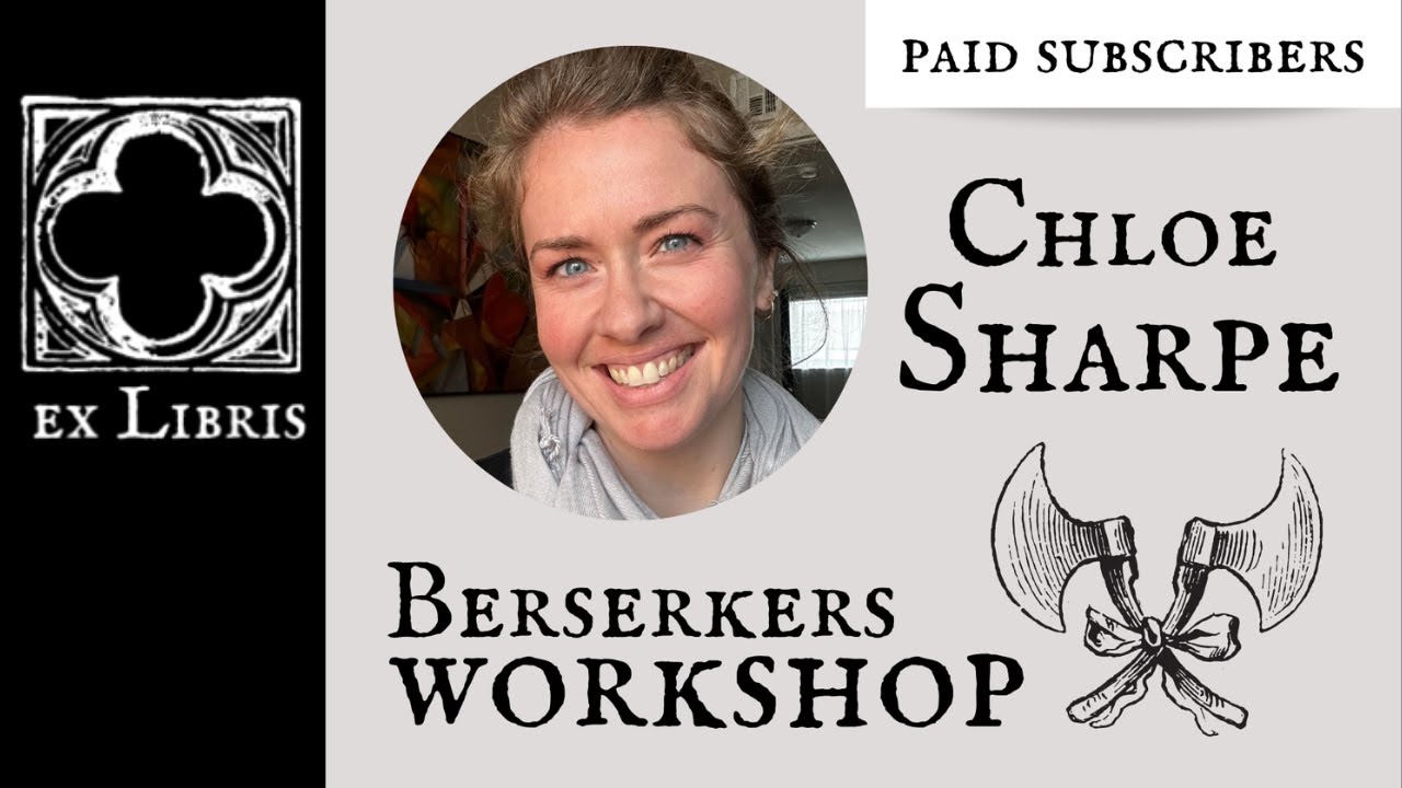 Berserkers Workshop | Chloe Sharpe, Contemporary Romance Author - YouTube