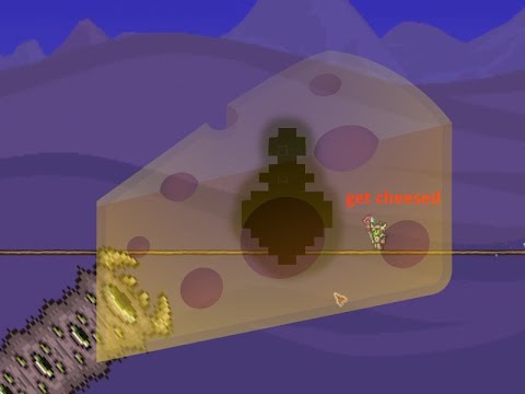 How to absolutely 🧀 CHEESE Infernum Eater of Worlds with 1 item - YouTube