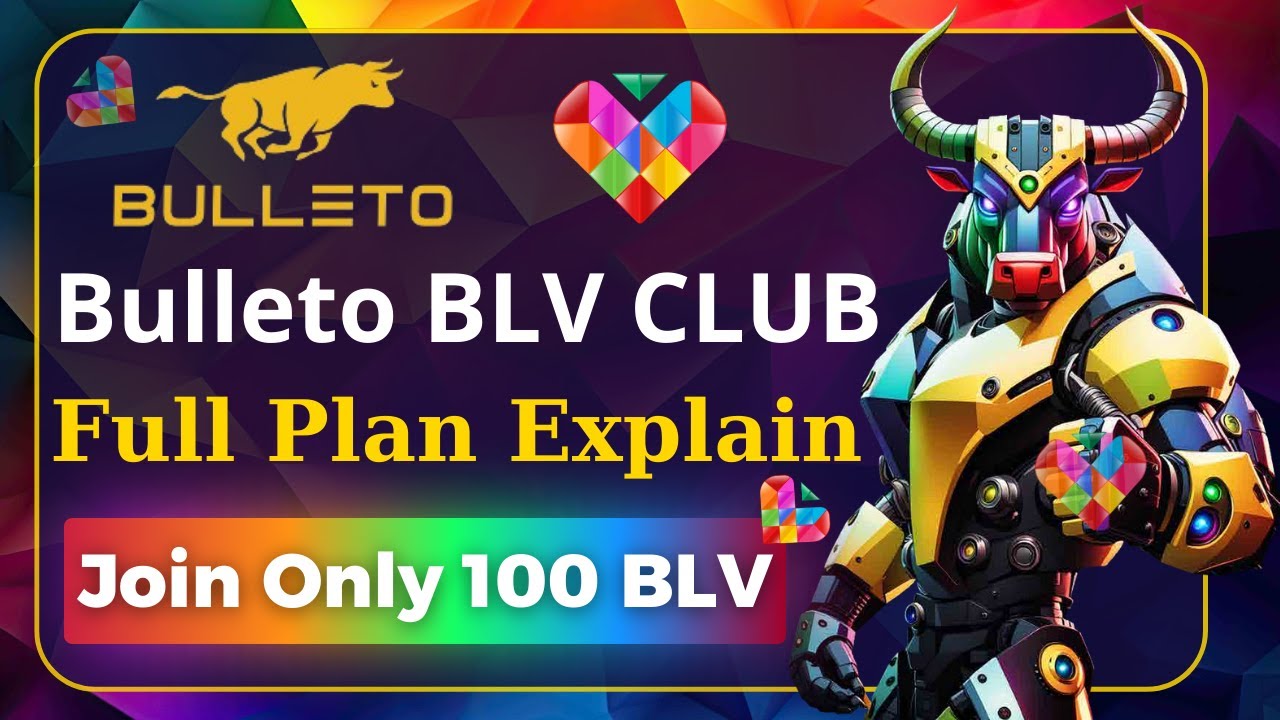 Bulleto BLV Club Plan Explain 🔥 | Bulleto BLV Club Full Plan 💸 ...