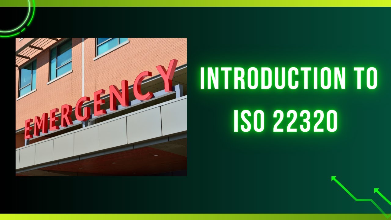 Introduction to ISO 22320 : Guidelines for Incident Management - YouTube