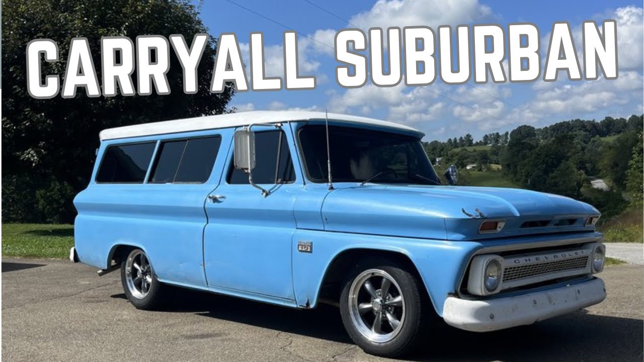 The Last of the Chevy Highboys: 1960-66 Suburban Carryall – A Rugged ...