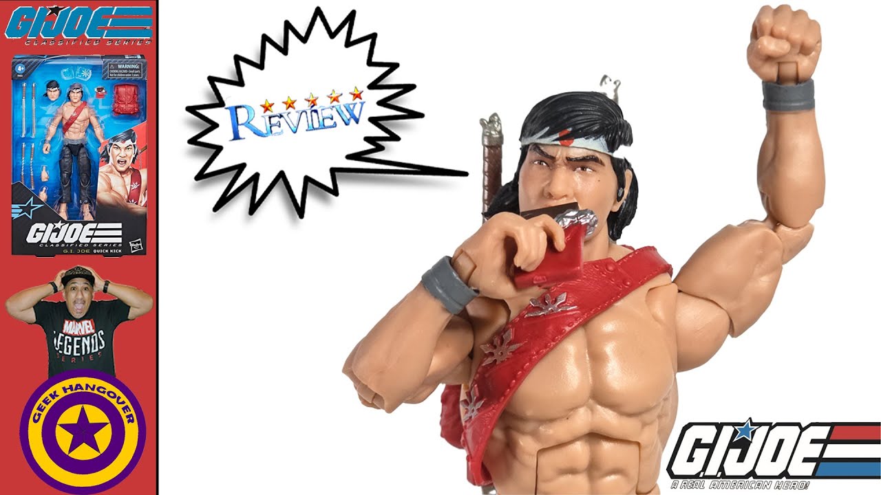 G.I. Joe Classified Series #116 Quick Kick Action Figure Review - YouTube