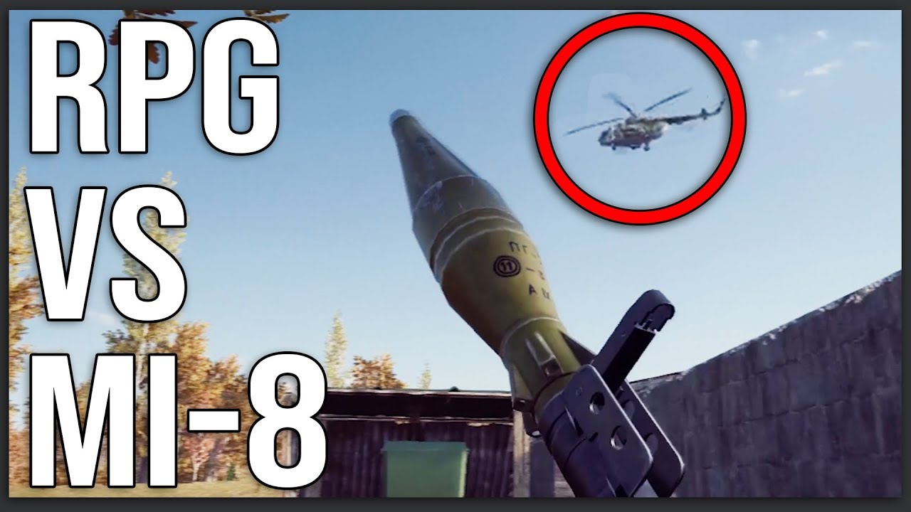 RPG vs MI-8 Helicopter! Can you guess who wins? - YouTube