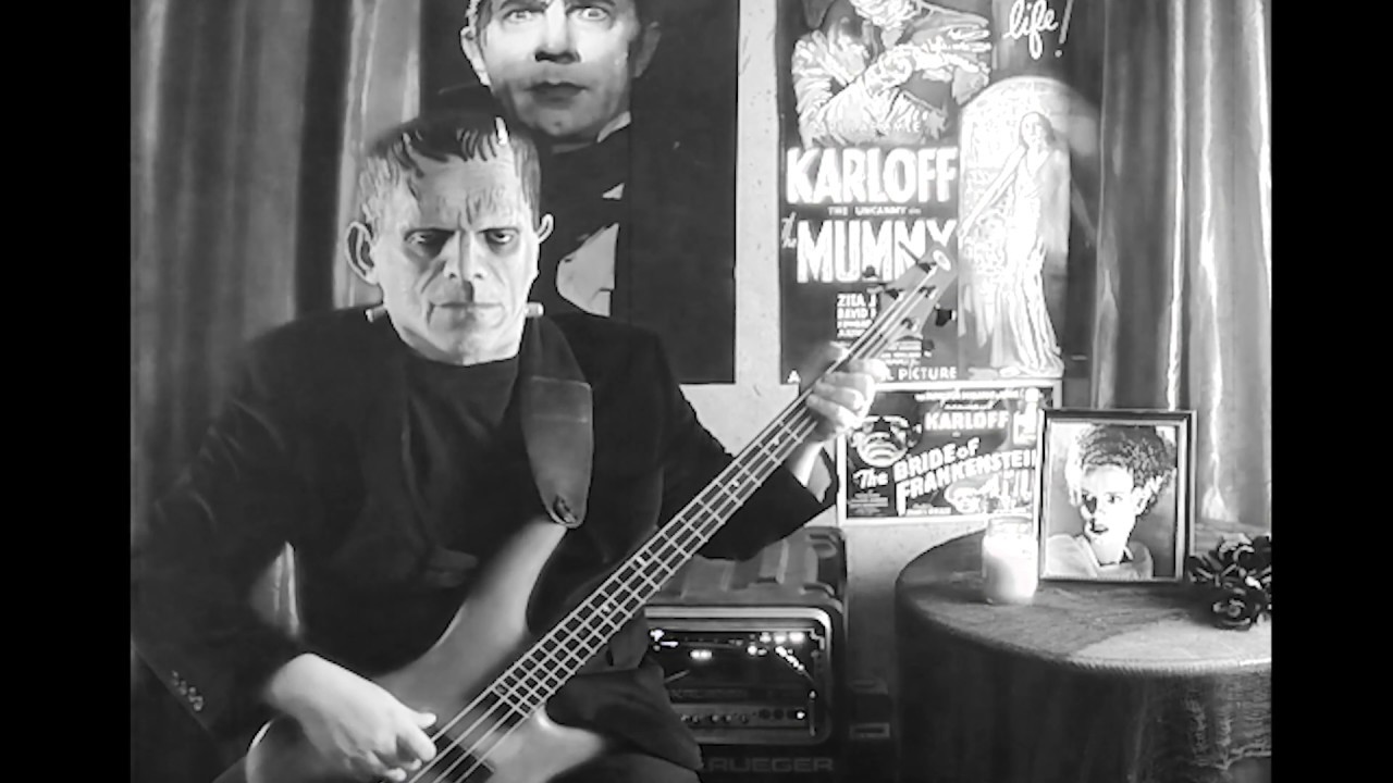 The Addams Family Bass Cover - YouTube