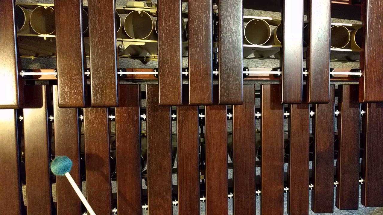 C melodic minor scale xylophone or marimba - YouTube