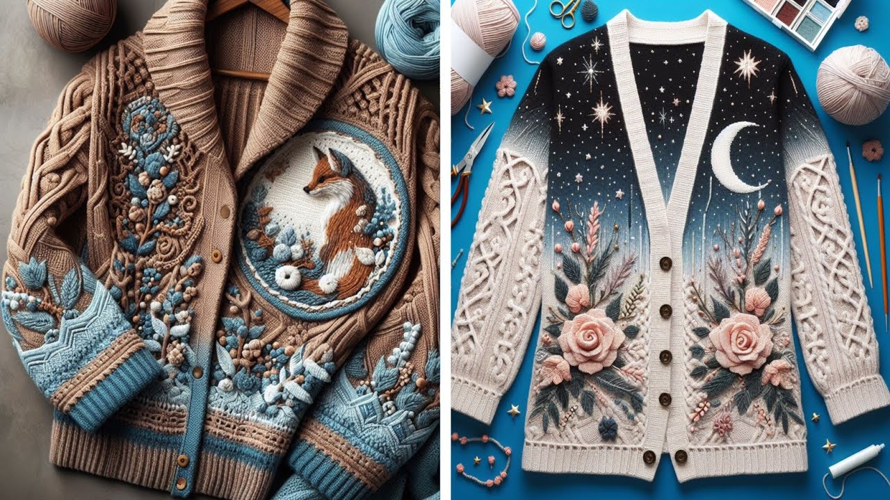 Unique Crochet Jacket Patterns Super beautiful Crochet Cardigans ...