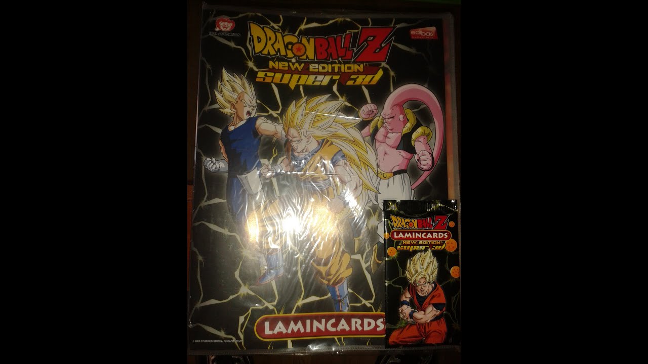 Album Dragon Ball Z New Edition Super 3D(Lamicards) + Libro Dragon Ball ...