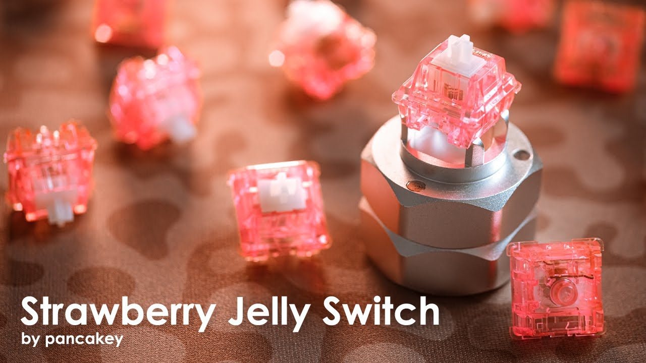 Strawberry Jelly Switch - New Tactile Switch from Pancakey w/NCR80 ...
