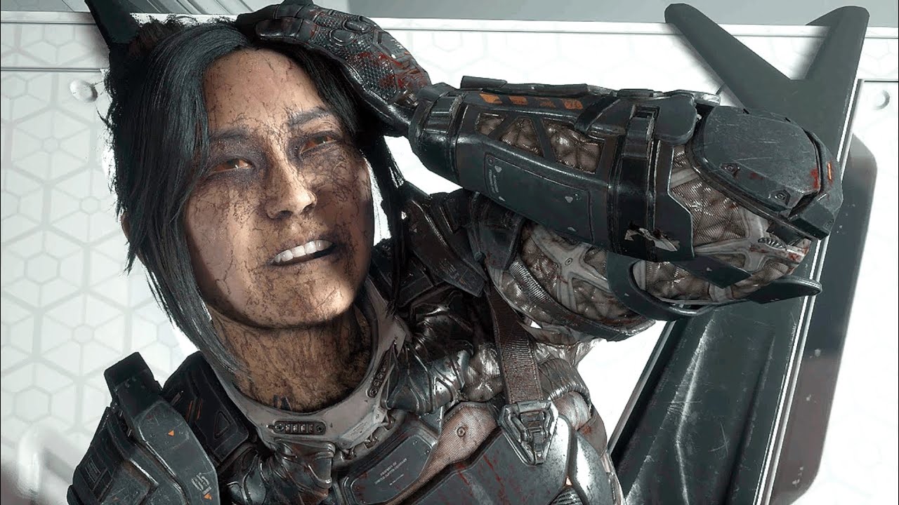 Dani Gets Infected By Alien Virus Scene - The Callisto Protocol - YouTube