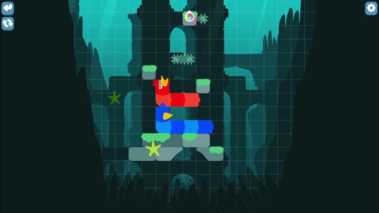 Snakebird - Complete | Walkthrough - Level 09 - YouTube