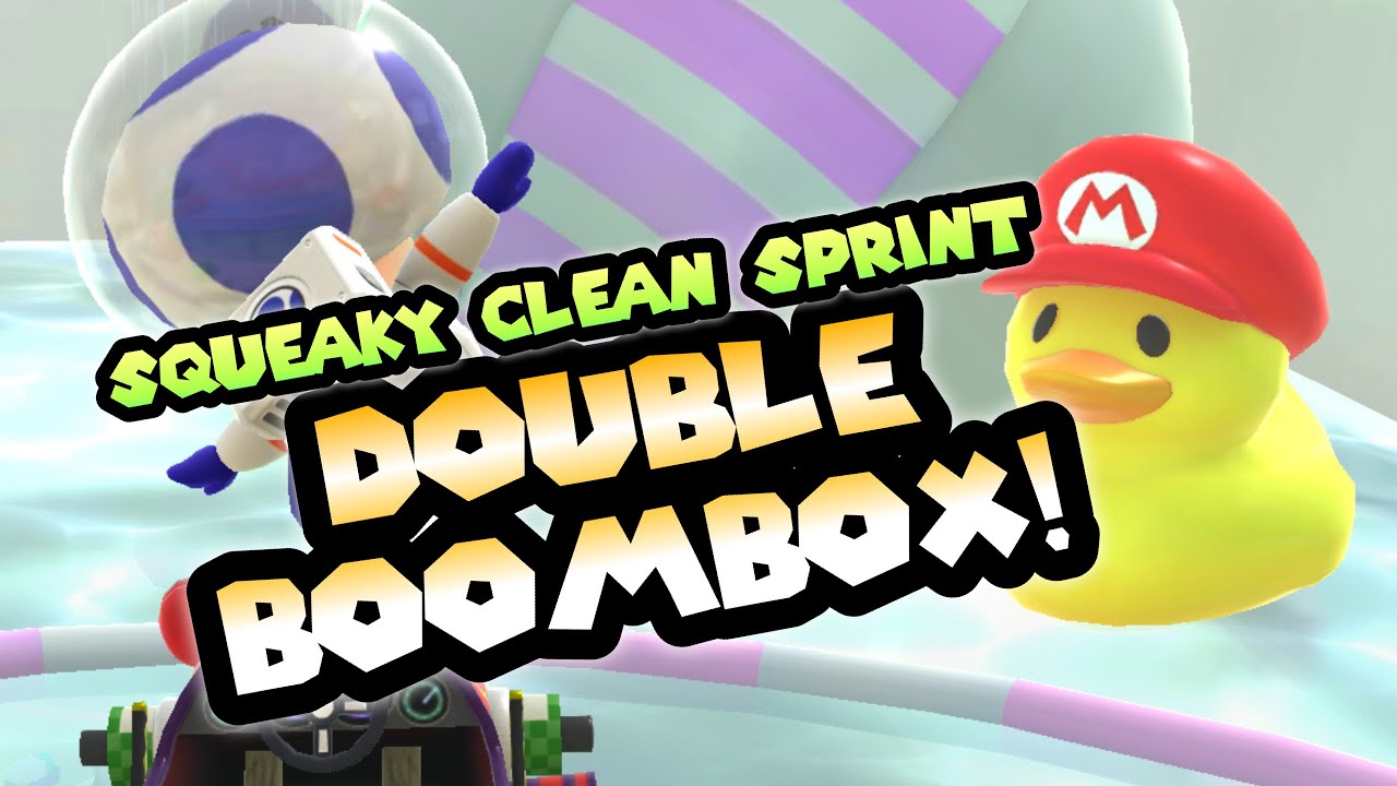 156 AC in LAP 1 | DOUBLE BOOMBOX in SQUEAKY CLEAN SPRINT [222 Nonstop ...