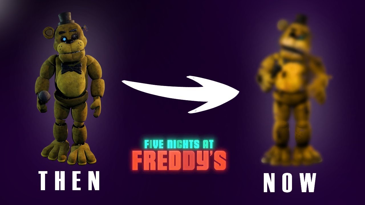 Redesignning MOVIE GOLDEN FREDDY 🐻 - YouTube