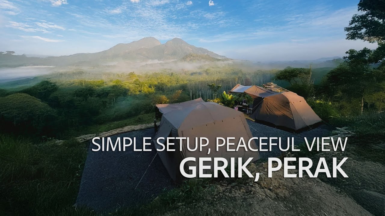 "Escape to nature 🌿 | Camping at Pahat Hill Campsite - gerik perak ⛺ ...