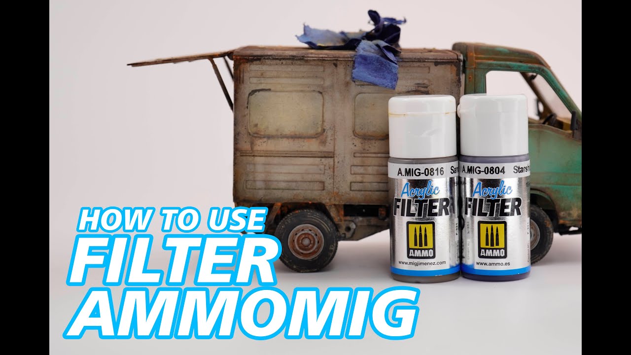 RUSTY EFFECT - HOW TO MAKE RUSTY EFFECT USING FILTER FROM AMMO - YouTube