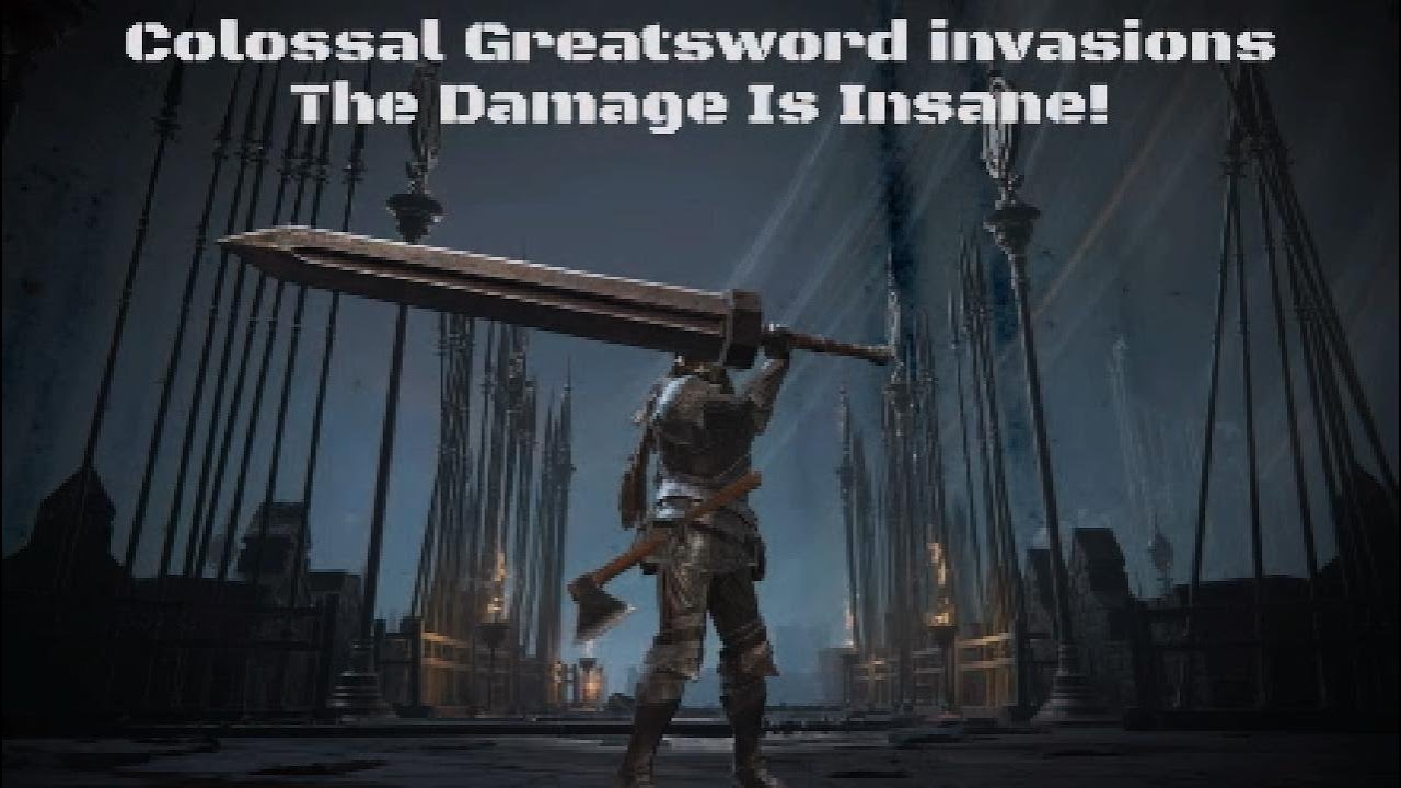 If you want damage, then you will love the Colossal Greatswords. Elden ...