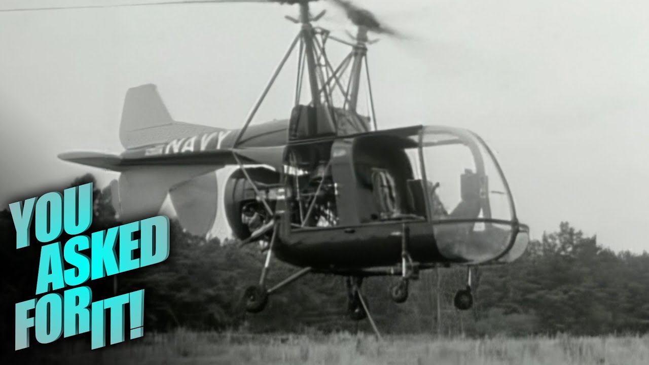Kaman HTK-1K: The First Fully Remote Controlled Helicopter (1957) | You ...