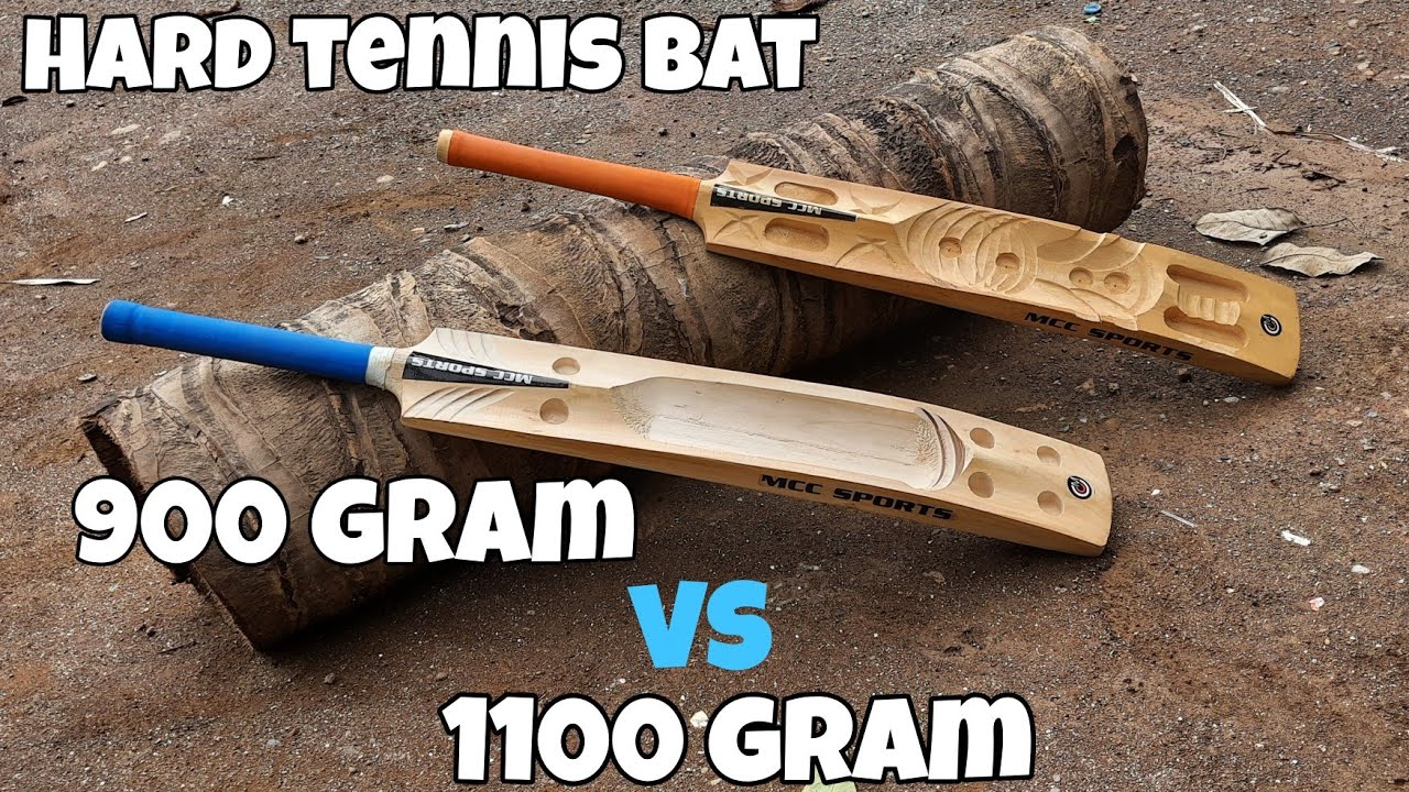 950 gram VS 1100 gram hard tennis bat | konsa weight best aur kyun ...