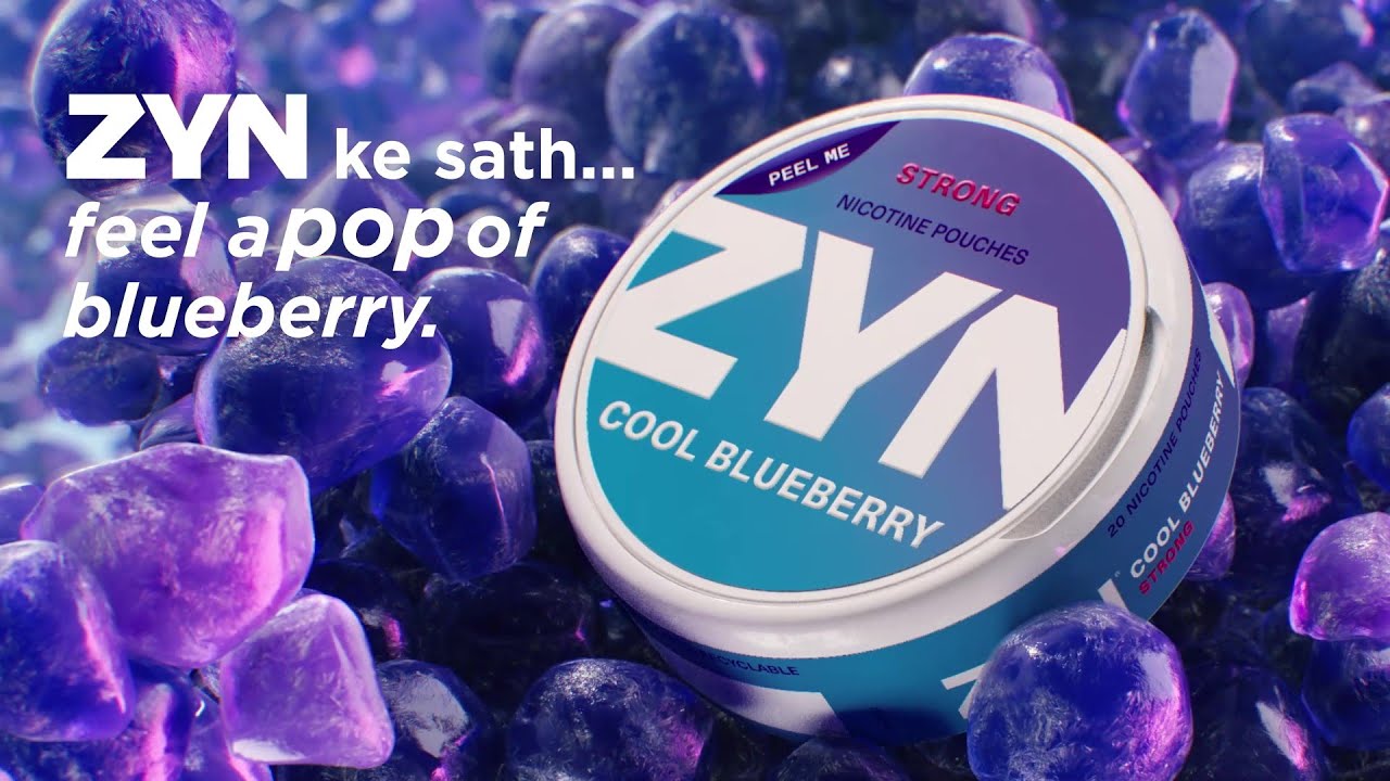 Experience a Burst of Freshness with ZYN Cool Blueberry | ZYN Flavors ...