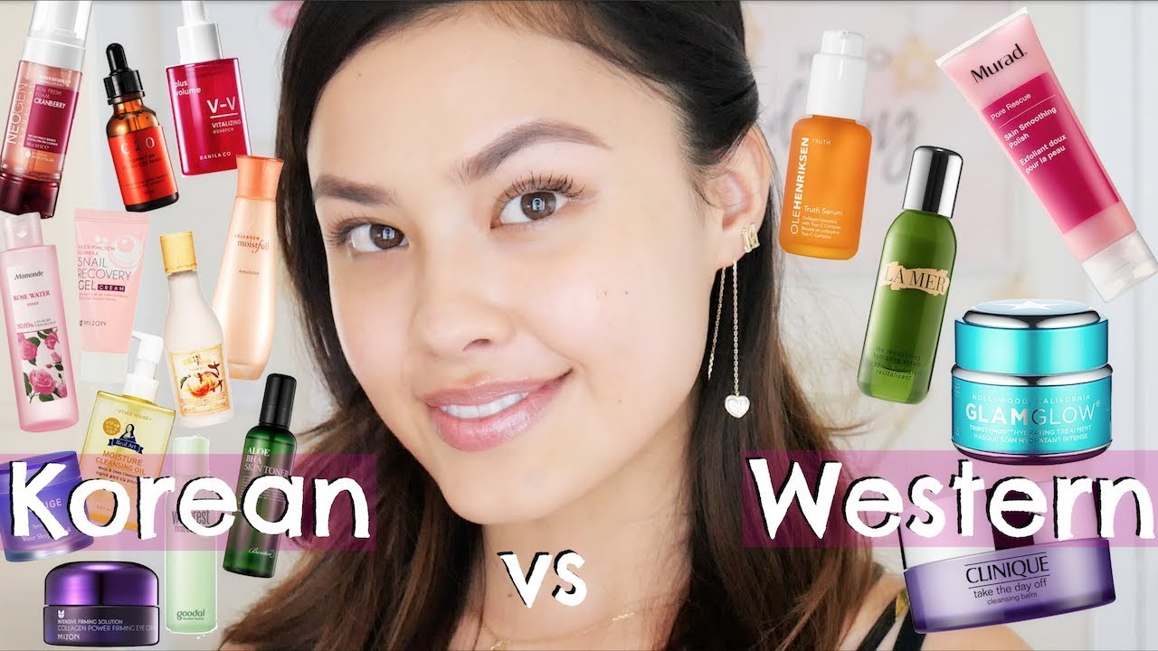 The 10 Main Differences Between Korean vs. Western Skin Care - YouTube