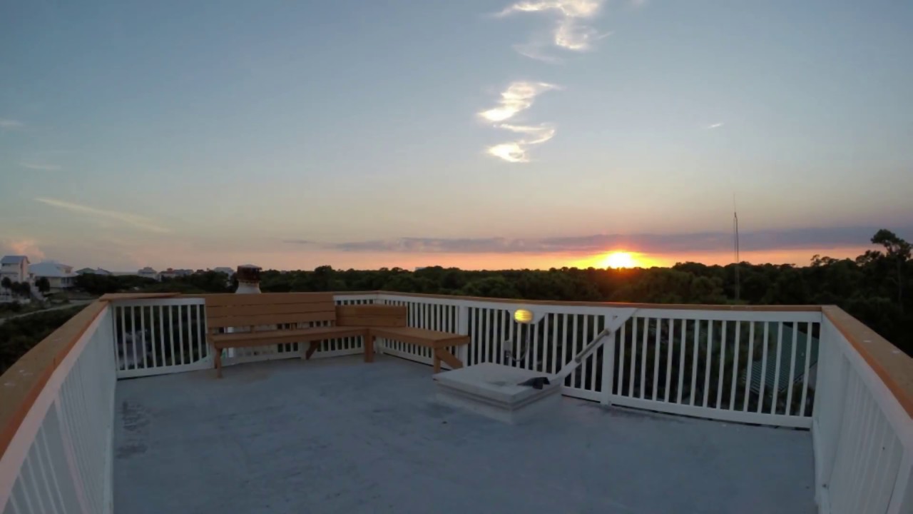 St. George Island Sunset Time lapse - YouTube