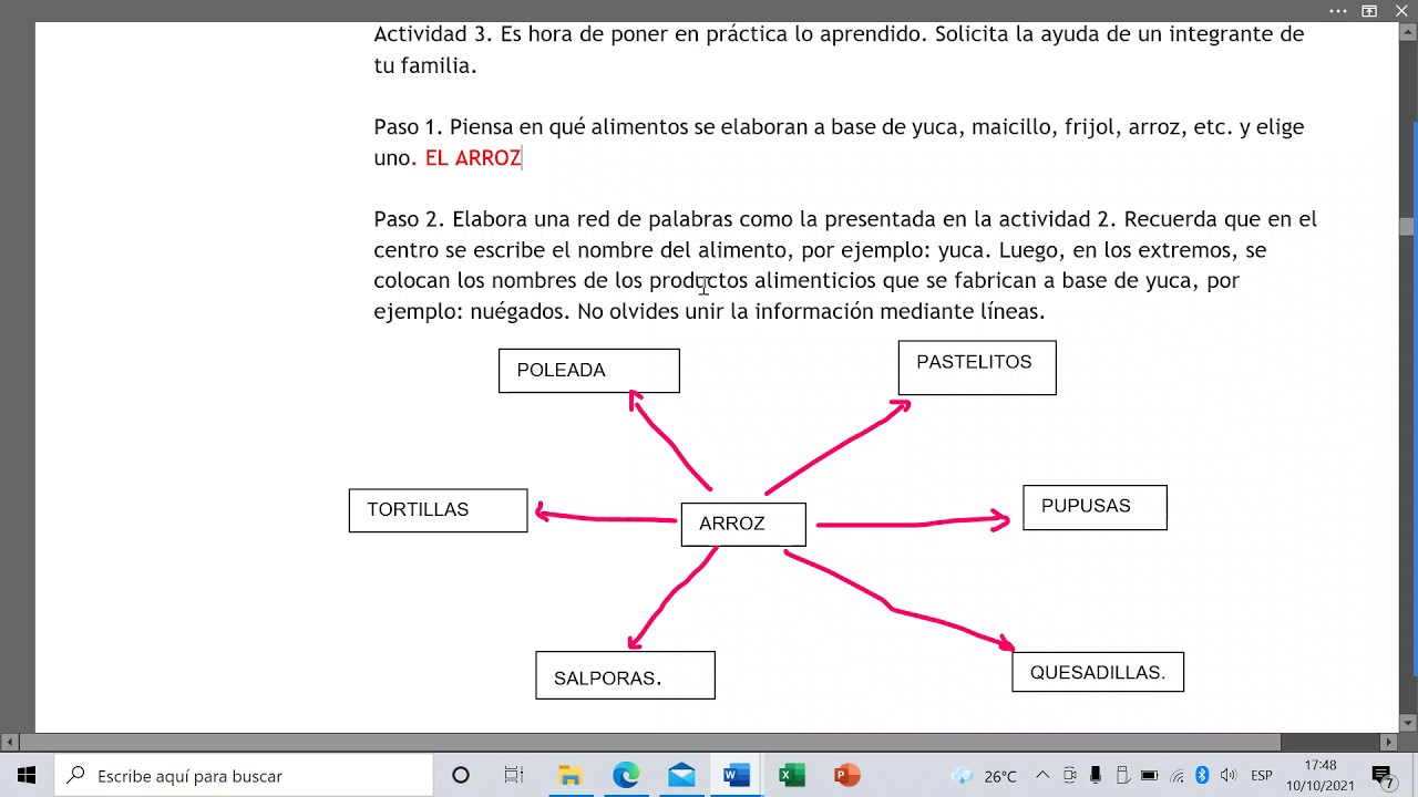 RED DE PALABRAS. ( LENGUAJE 3, FASE 3, SEMANA 20) - YouTube