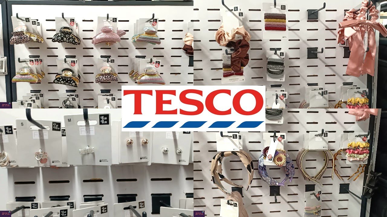 Tesco Store Ladies Women/Girls Hair Band/Hair Clips/Earring/Hand Ring ...