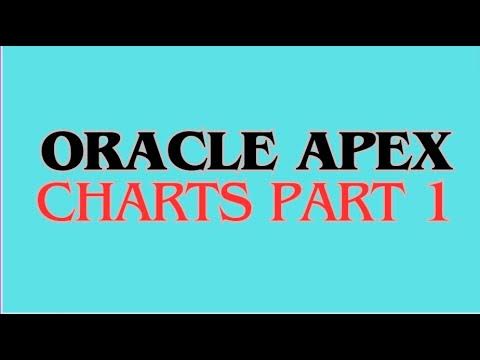 ORACLE APEX charts part 1 - YouTube