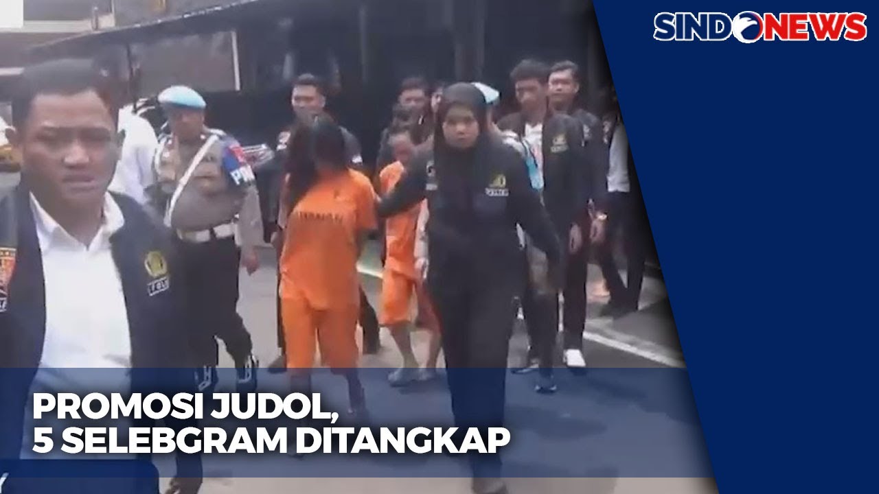 Promosi Judol, 5 Selebgram Ditangkap - Sindo Today 13/11 - YouTube