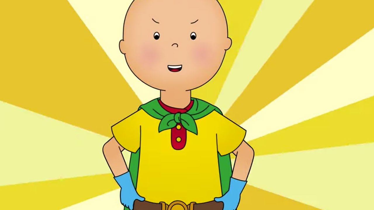 Caillou's Superhero Adventures | Caillou Cartoon - YouTube