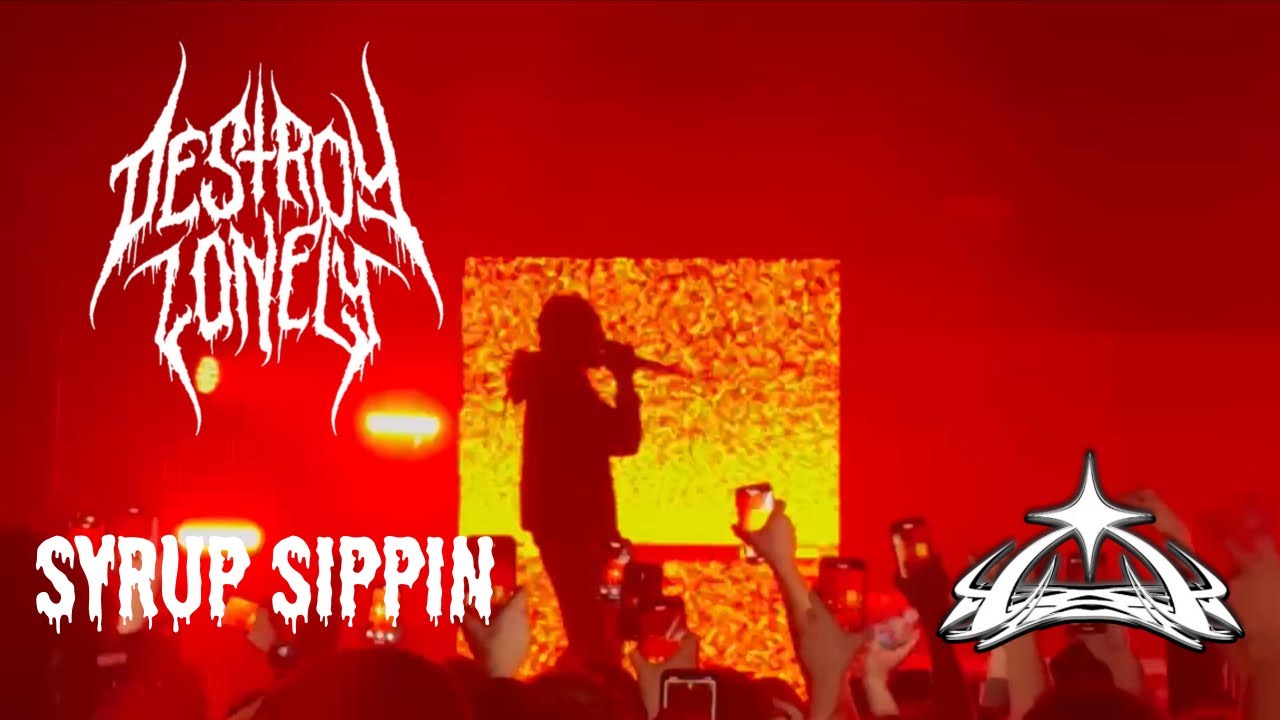 Destroy Lonely - SYRUP SIPPIN (Live at The Agora, Cleveland Ohio) - YouTube