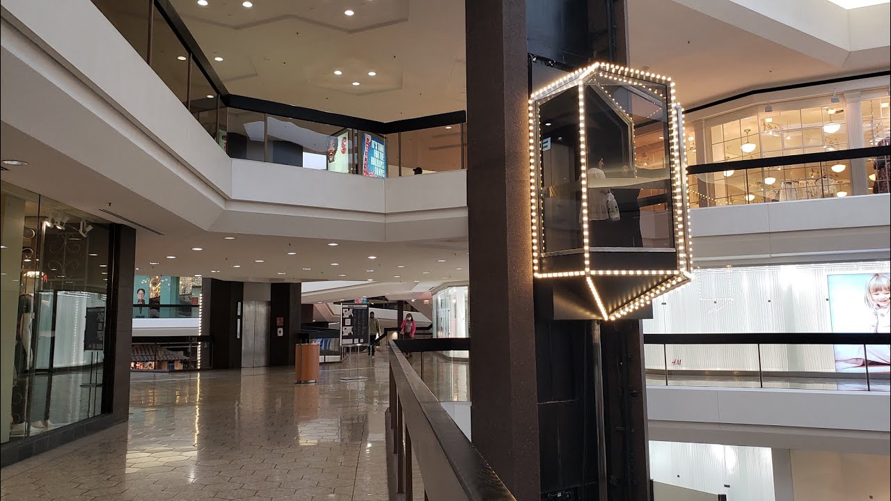 Scenic Modernized Otis 'Octa-Lift' Hydraulic Elevators @ Fairlane Town ...